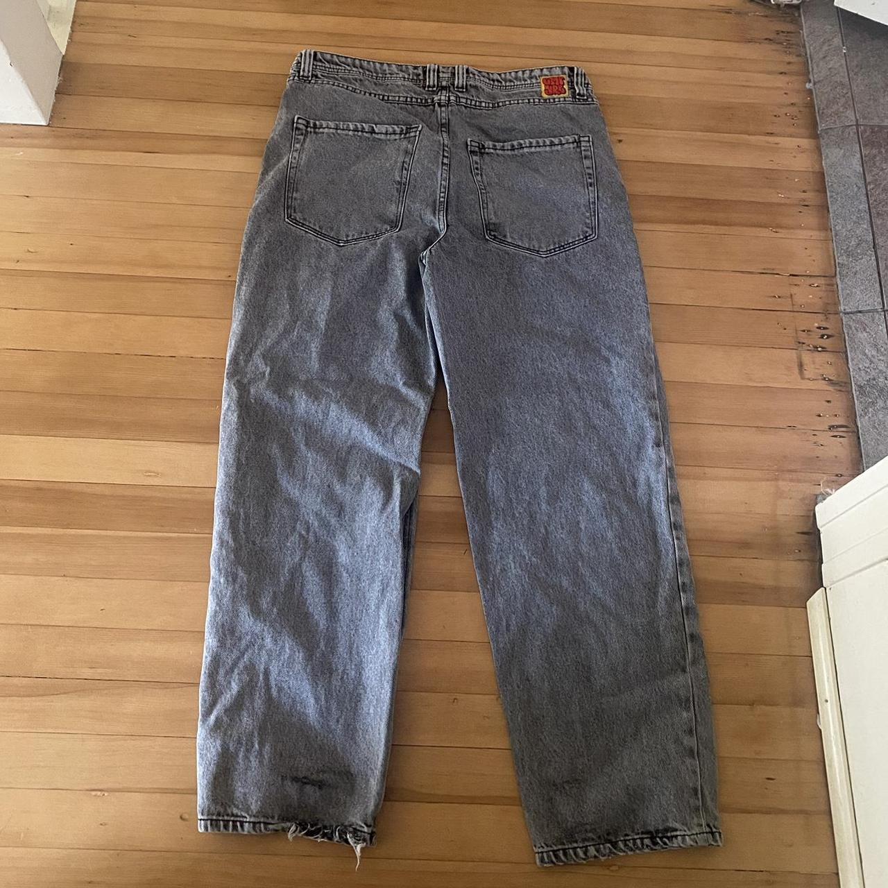 size 34 gray empyre jeans super comfortable and... - Depop