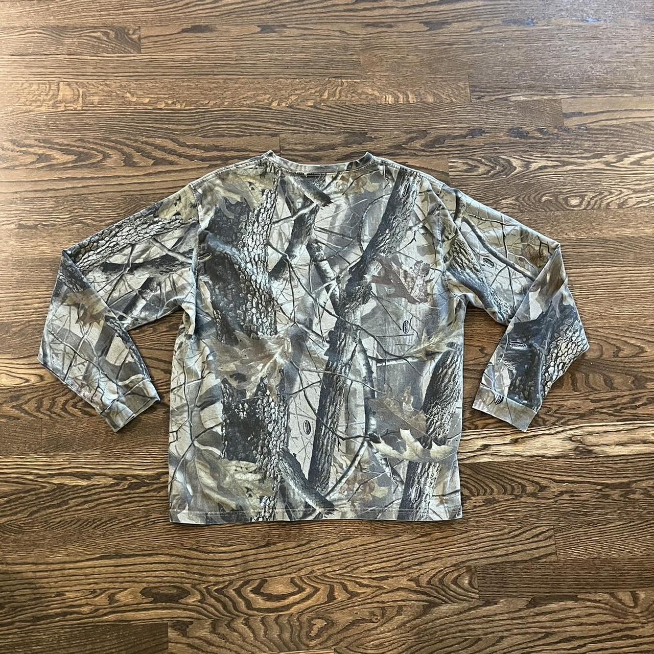 Long sleeve Camo pocket Shirt Real tree camo Very... - Depop