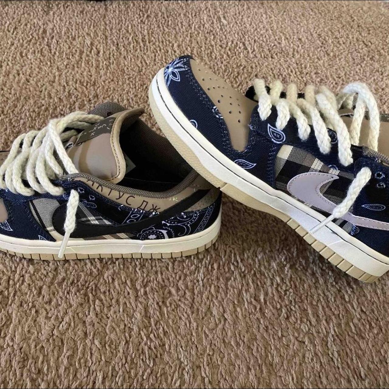 Travis Scott x dunk low premium QS SB “ cactus jack” - Depop
