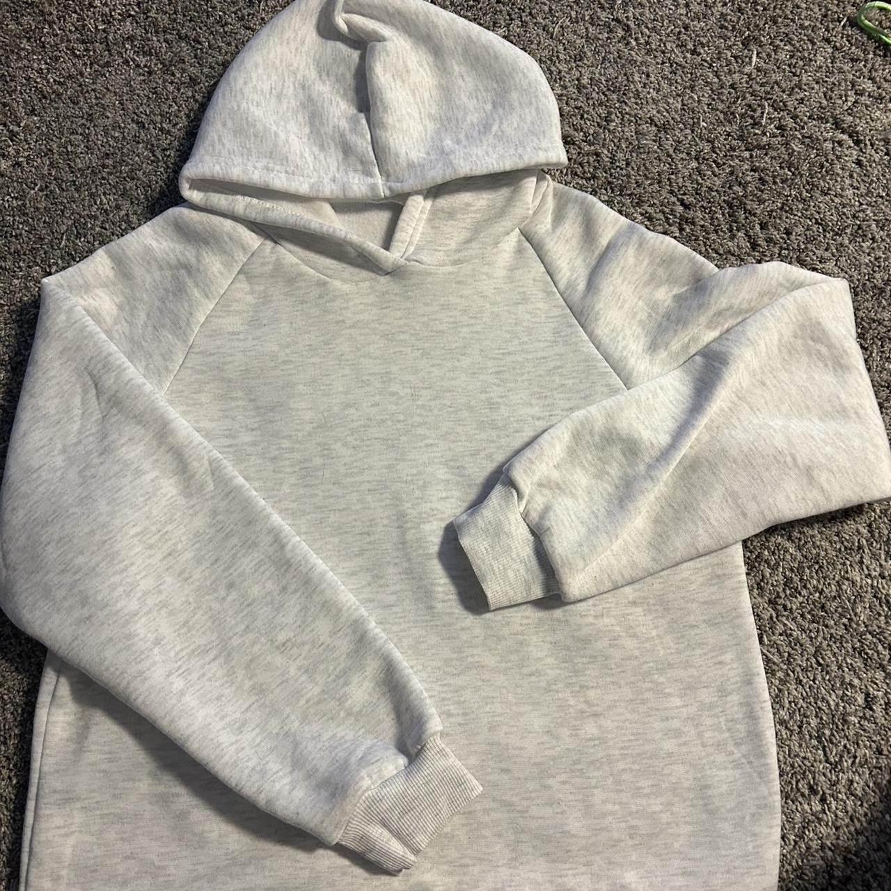 Grey SHEIN hoodie #hoodie | Depop