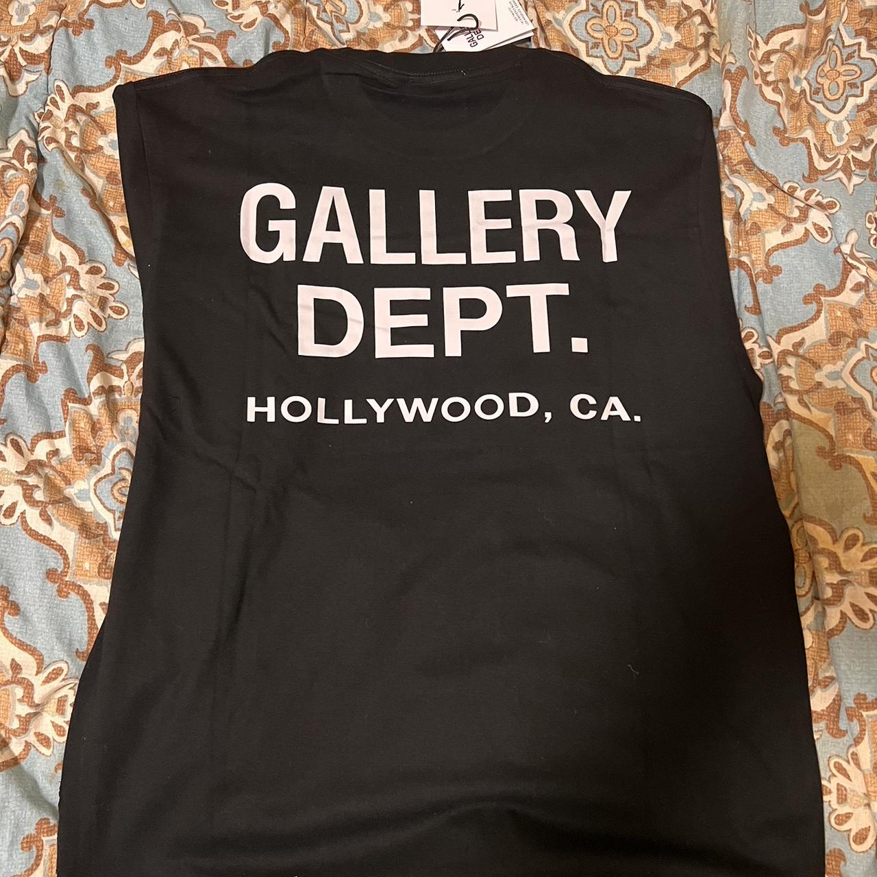 Black Gallery Dept T-shirt, size medium. Brand new... - Depop