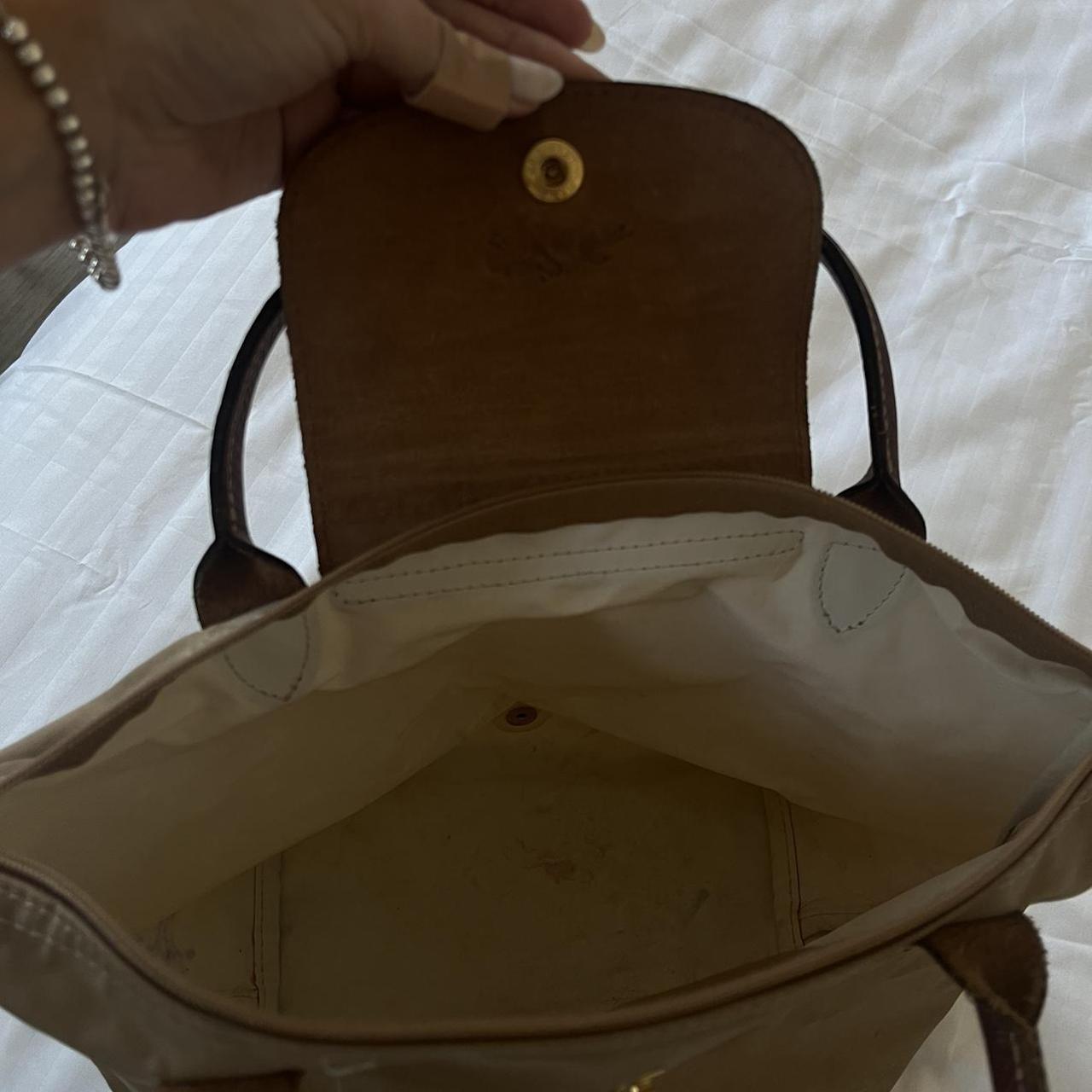 Beige 🥯 Small Longchamp Classic Bag in sz Small... - Depop
