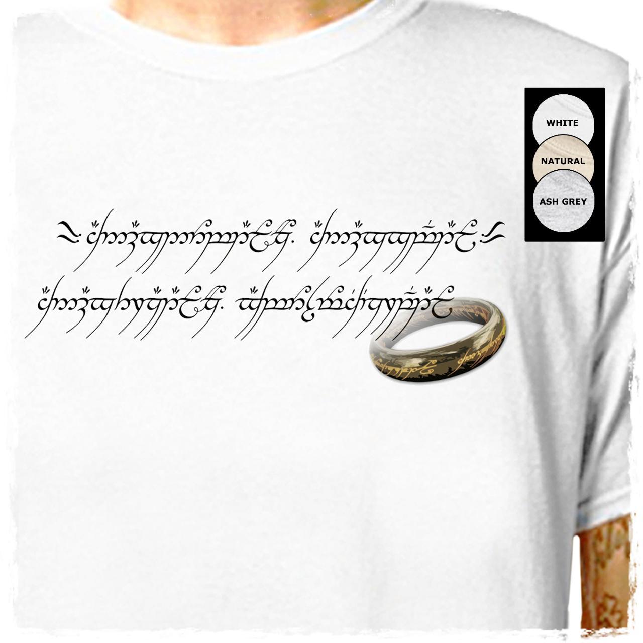 T-SHIRT : The One Ring - Lord of the Rings One ring... - Depop