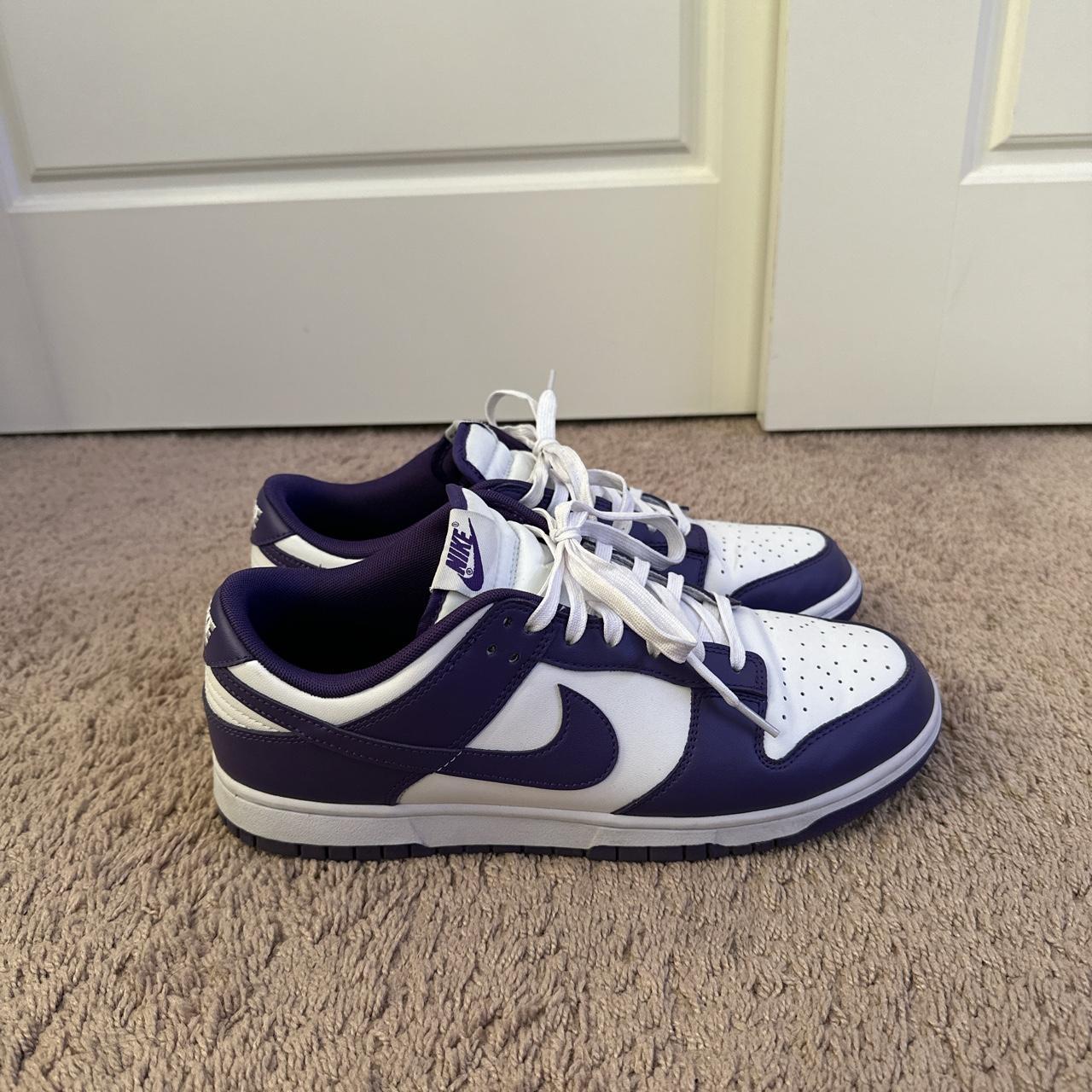 -Nike Dunk Court Purple (NO BOX) -Size 11 - Depop