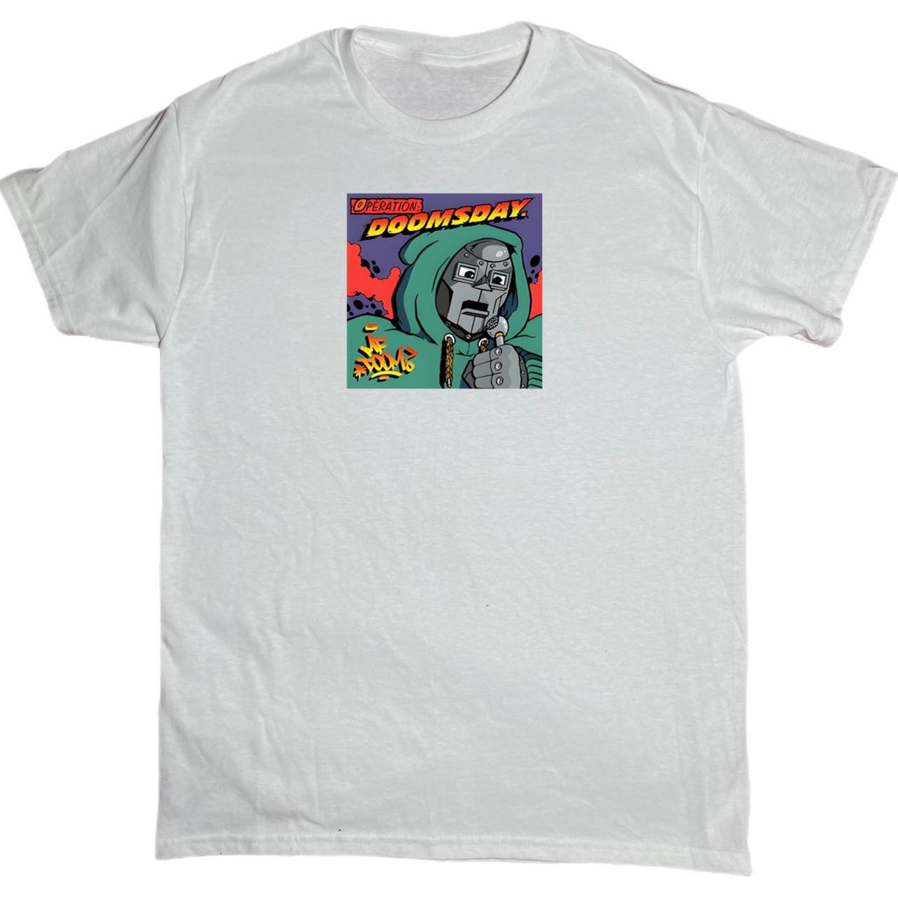 MF DOOM “DOOMSDAY” album cover hip-hop... - Depop