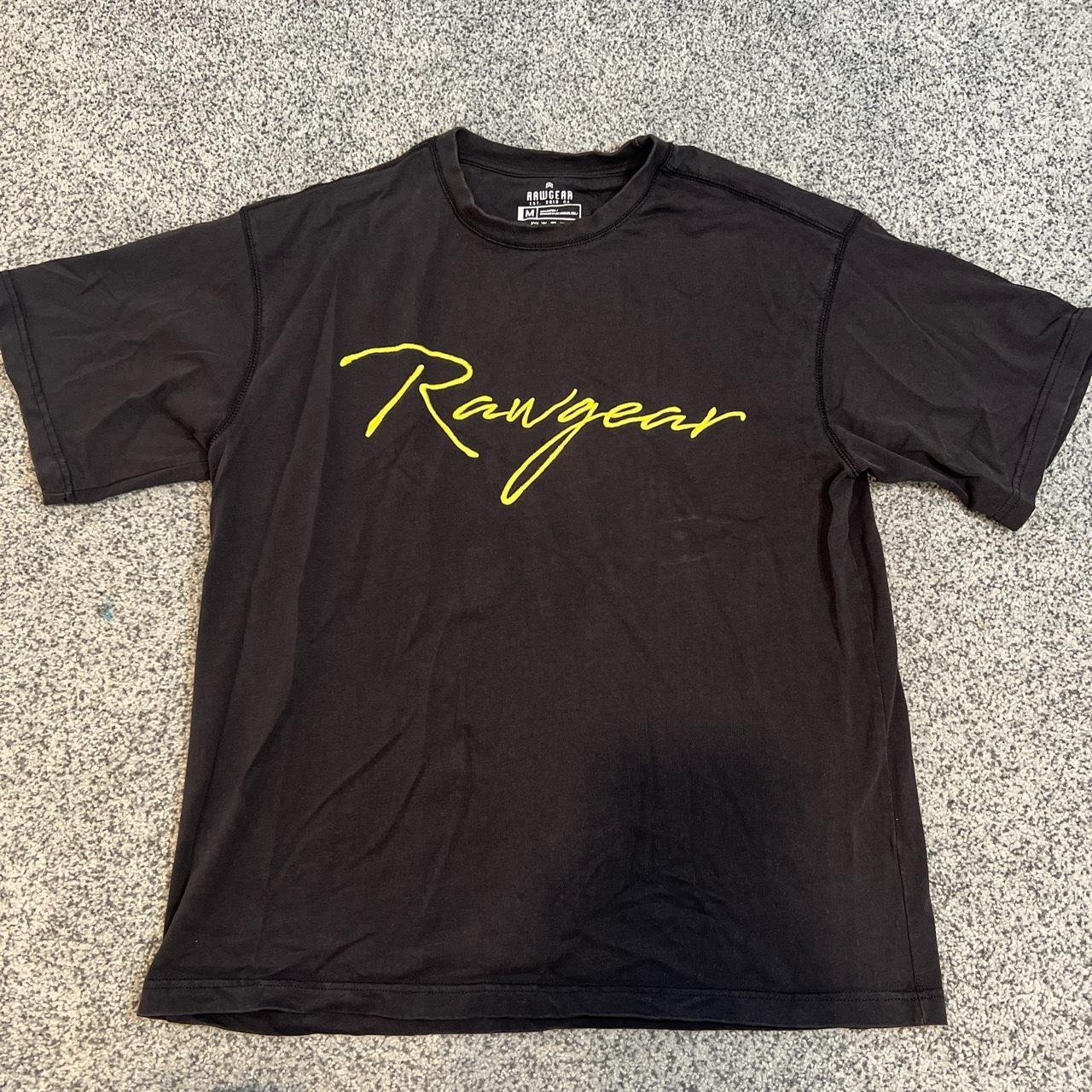 Medium Black Rawgear Athletic T-Shirt, good... - Depop