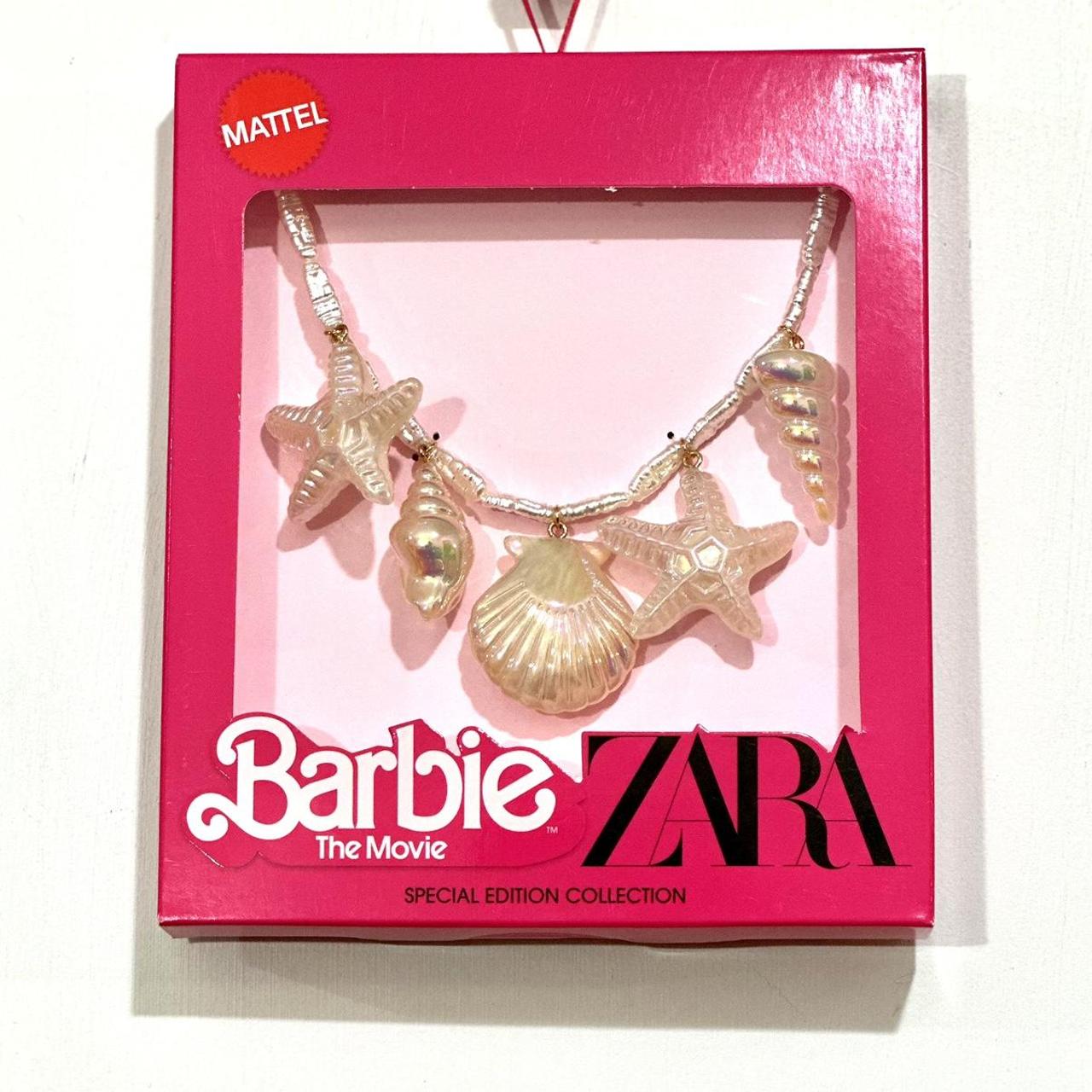 Zara x Barbie Collection Shell Necklace SOLD OUT... - Depop