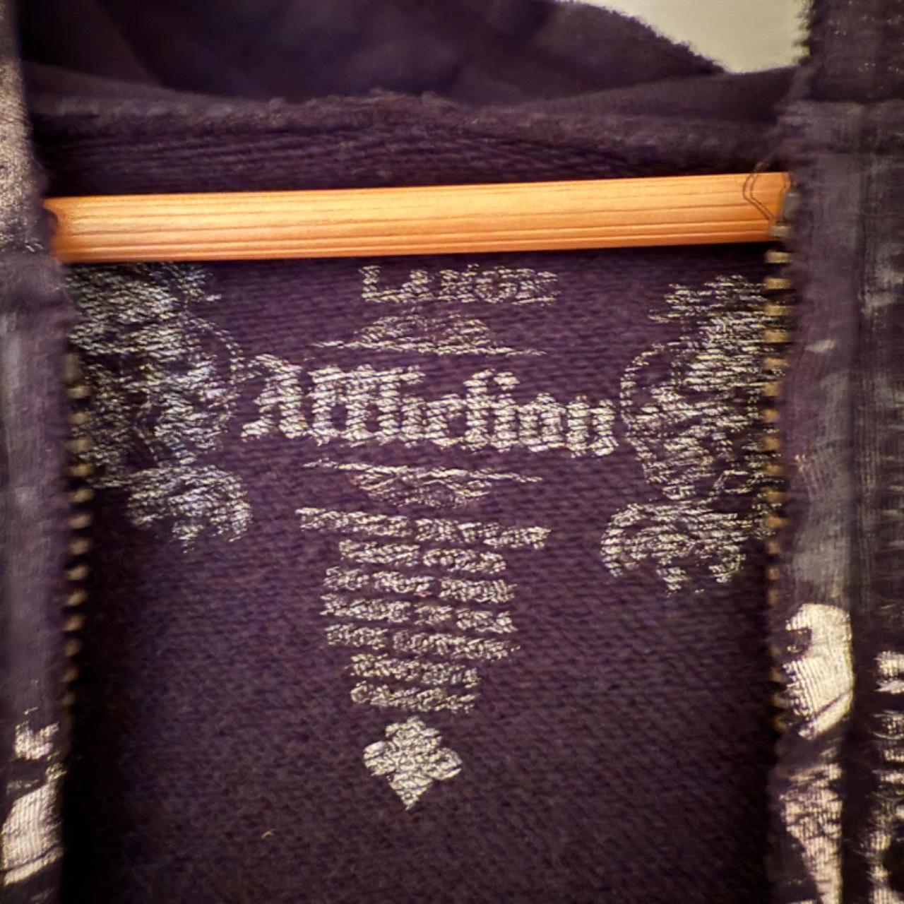 Rare Affliction Samurai Hoodie size L, barely used... - Depop