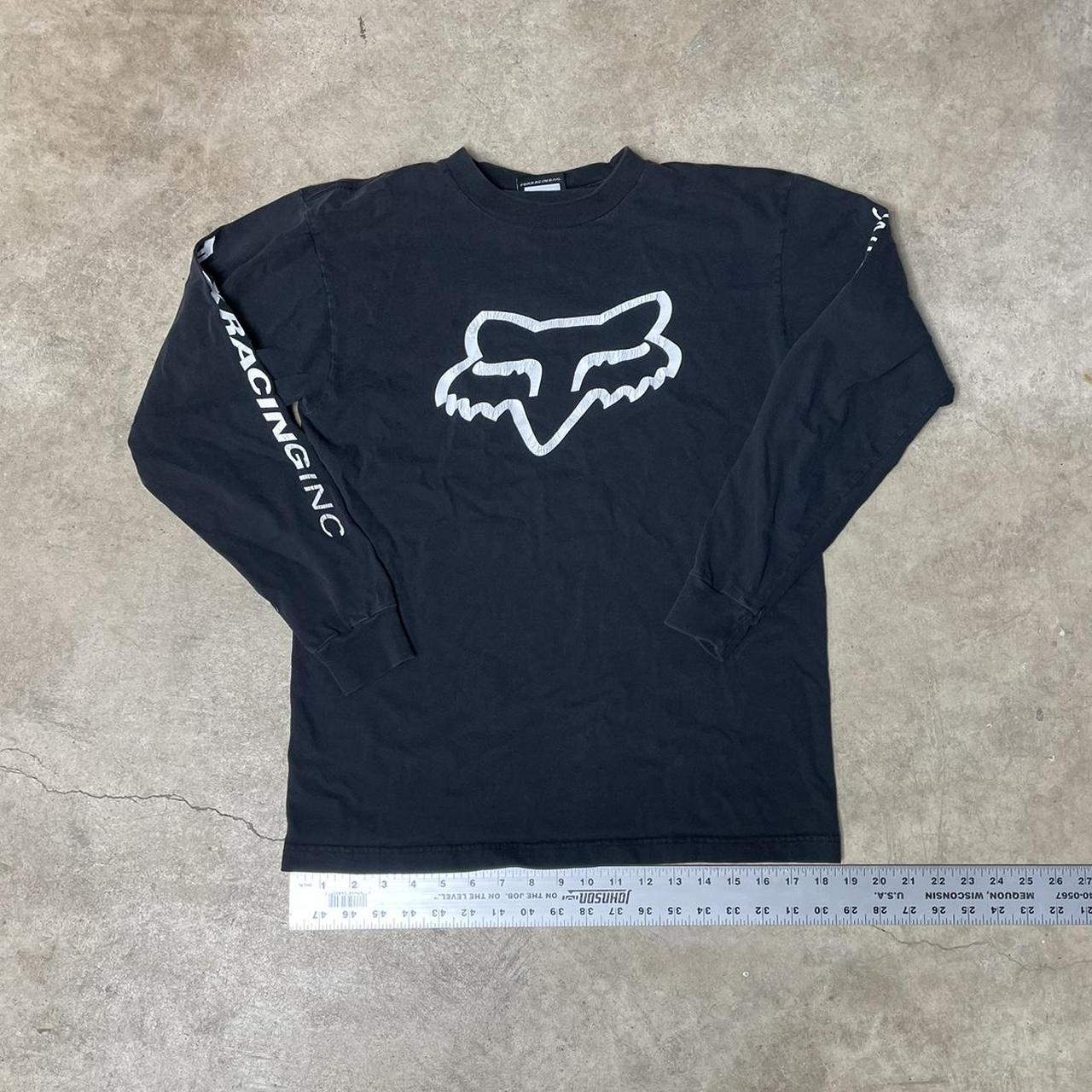 Y2K Fox Racing long sleeve tee perfect condition no... - Depop