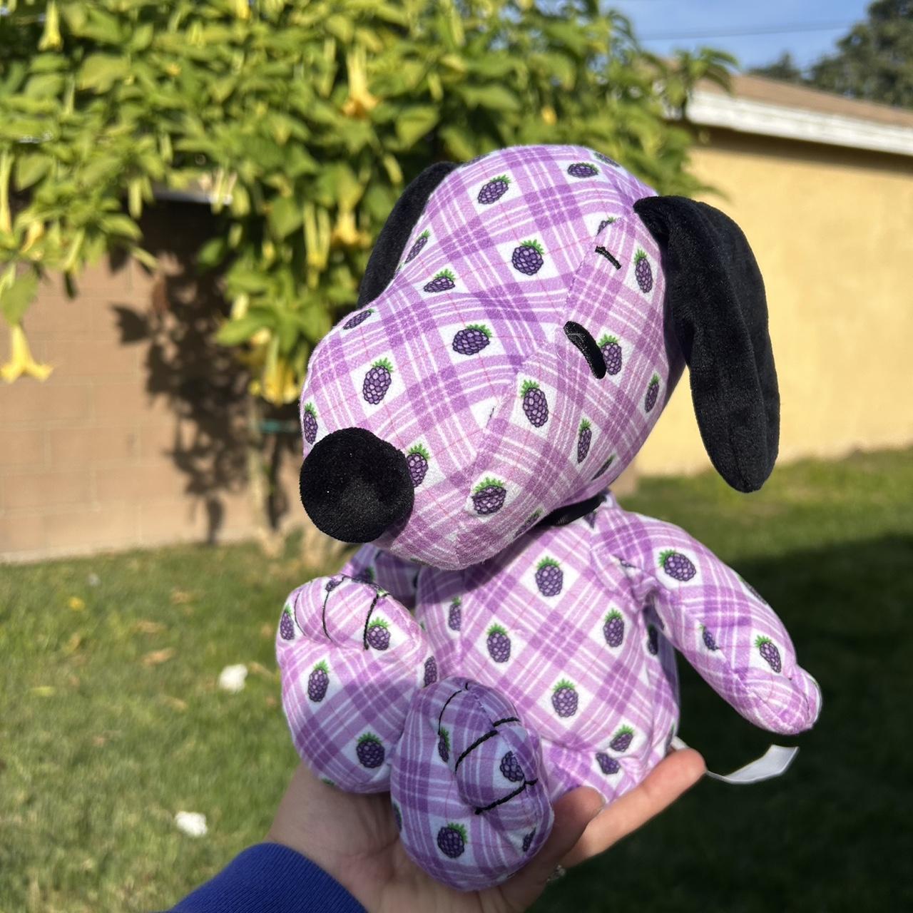 Snoopy plush toy in purple and pink #Peanuts | Depop