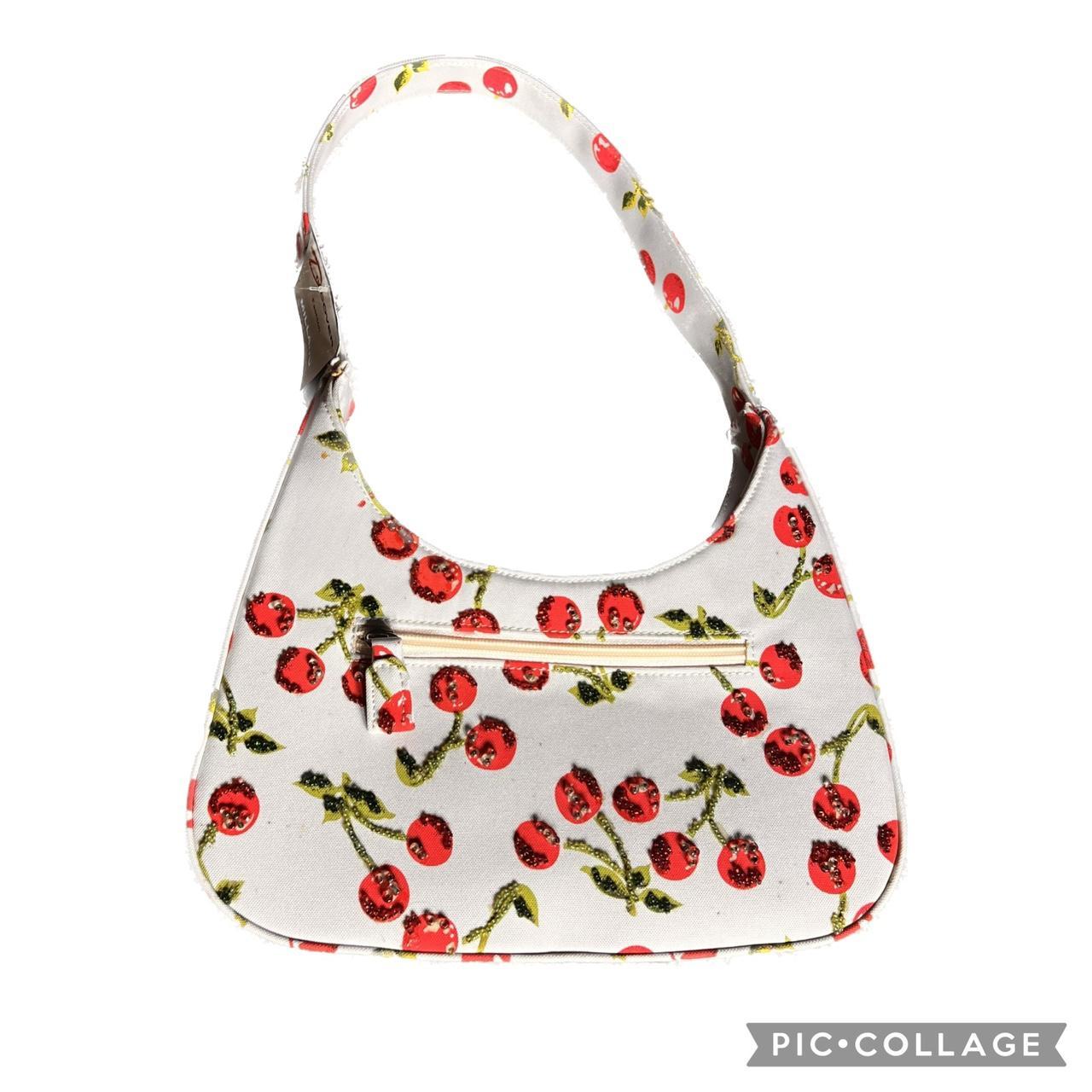 Vintage stiff body shoulder bag purse; adorable... - Depop