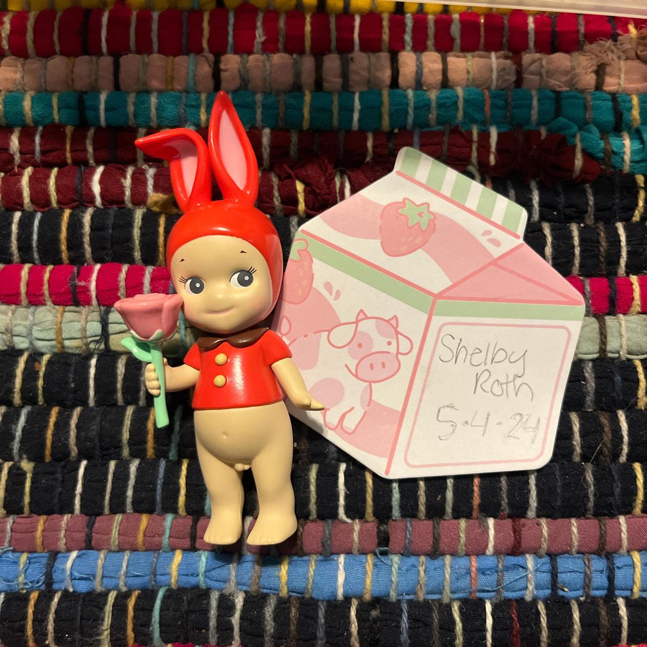 Sonny Angel Gifts Of Love Series Red Rabbit with... - Depop