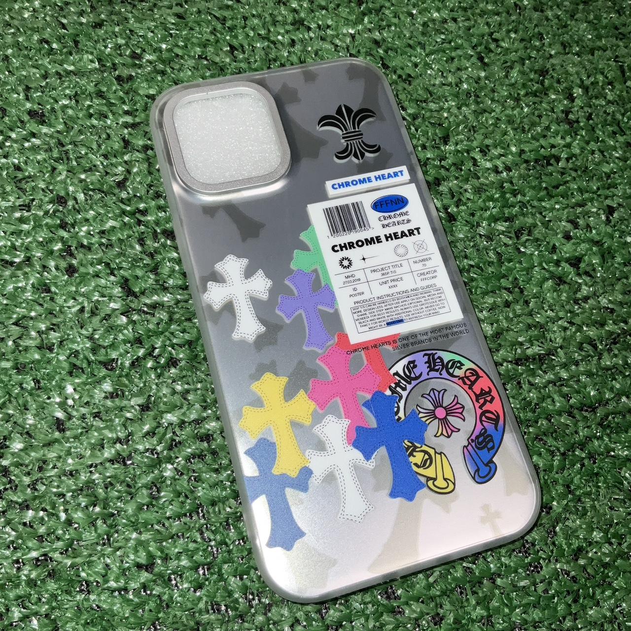 CHROME HEART IPHONE 12 PRO MAX CASE 🔥‼️ BRAND NEW... - Depop