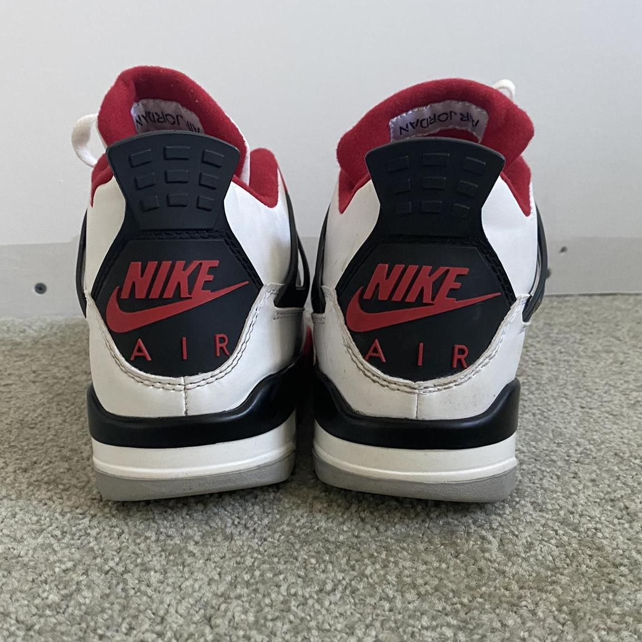 Jordan 4 Retro OG “Fire Red” Men’s size 8 but I’m a... - Depop