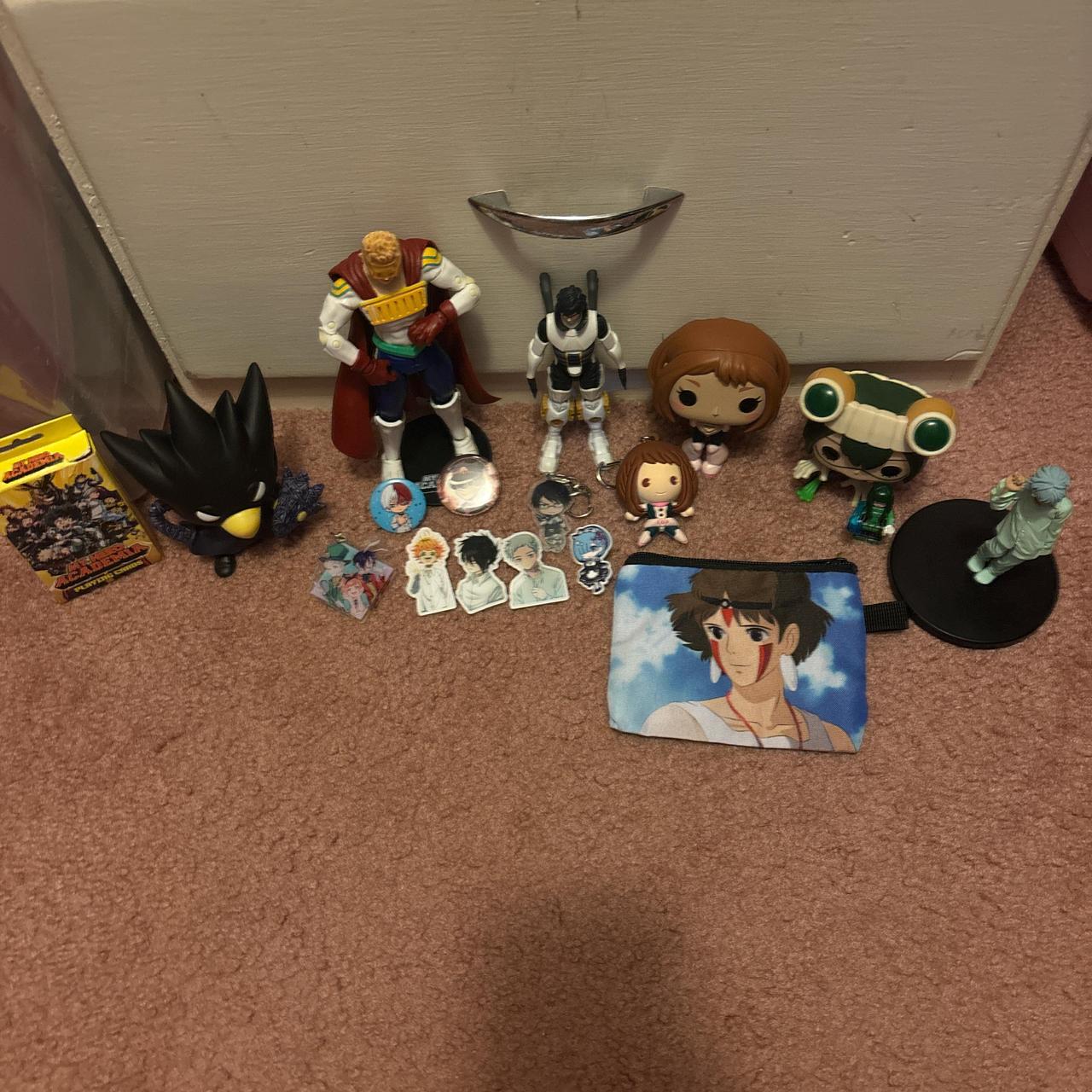Lot of merch from various anime. My hero academia,... - Depop