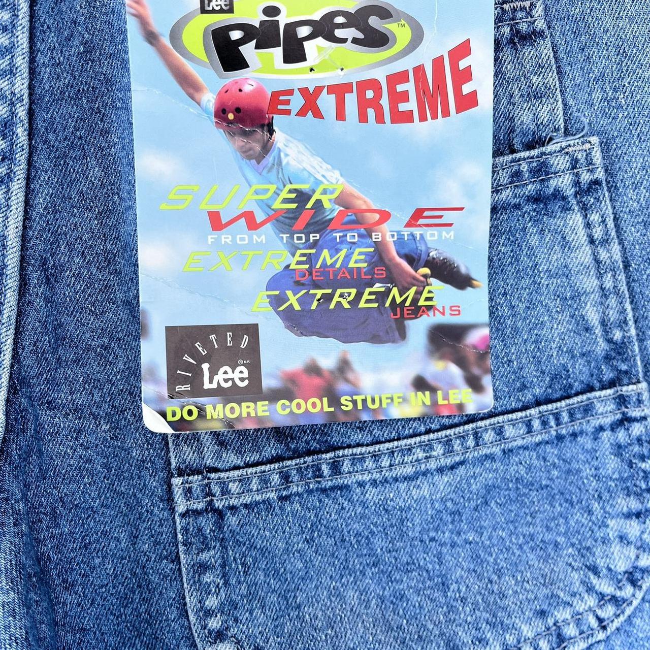 Vintage Lee Pipe Jorts skater size 29 #pipes... - Depop