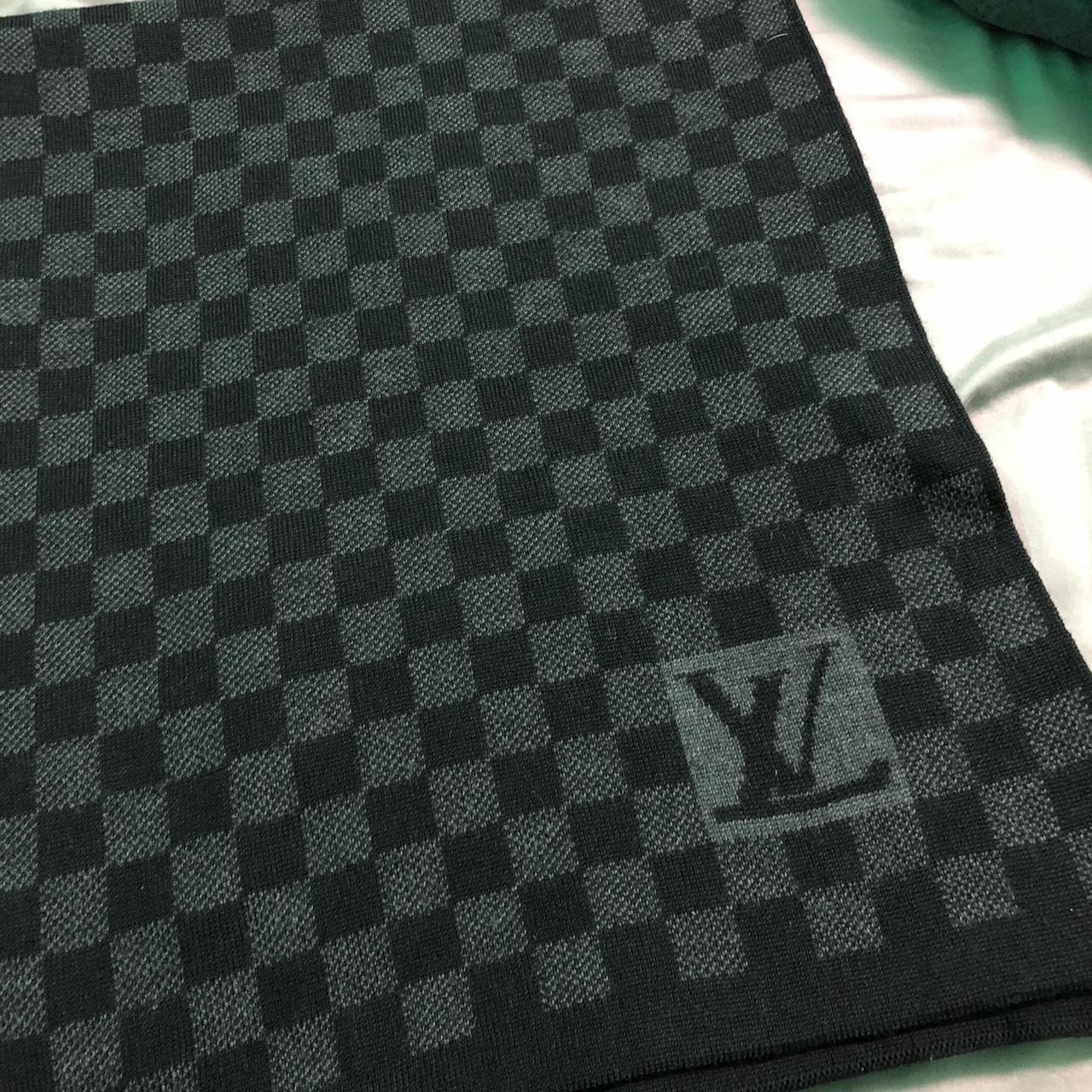 Louis Vuitton Scarf Vintage men’s wool scarf 100%... - Depop