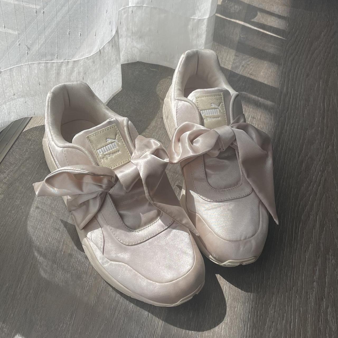 Rare balletcore coquette Puma x Fenty by Rihanna... - Depop