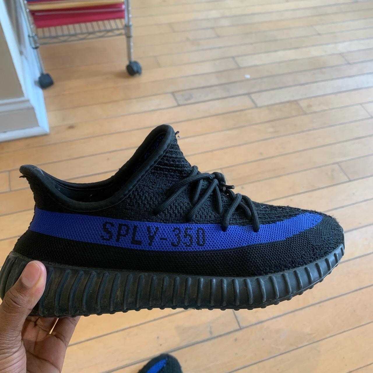 Yeezy Boost 350 Style:V2 “ Dazzling Blue” Worn a few... - Depop