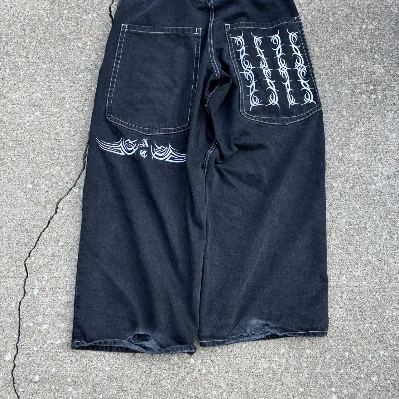 SICK GLOE x ANGEL CUTLASS JEANS A personal pair so... - Depop