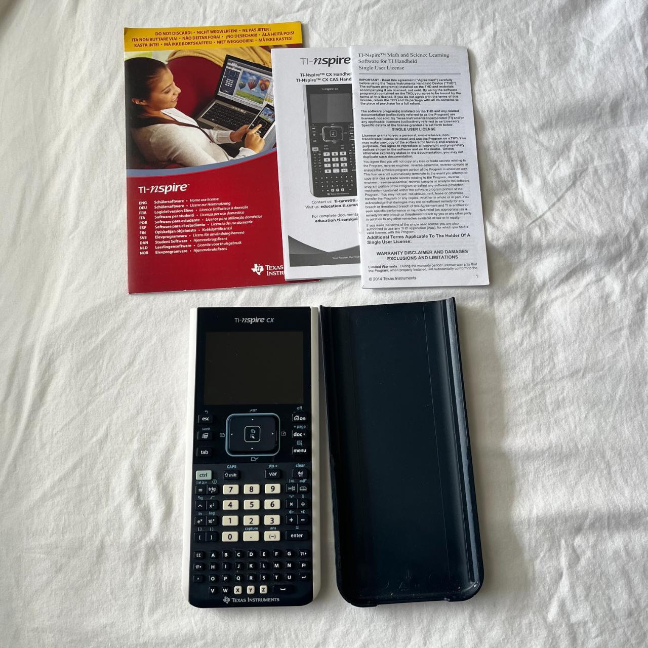 TI-Nspire CX Calculator with cable Texas Instruments | Depop