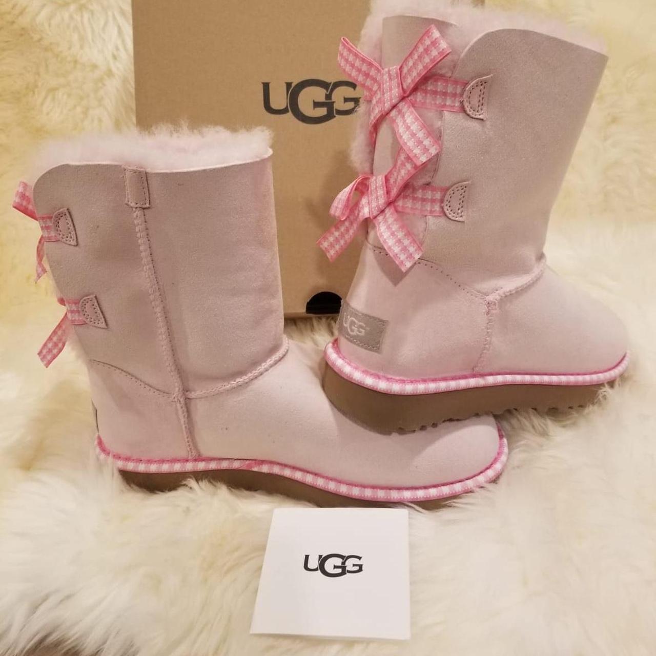 Brand new UGG PINK Booties!!🧦 Perfect for the... - Depop