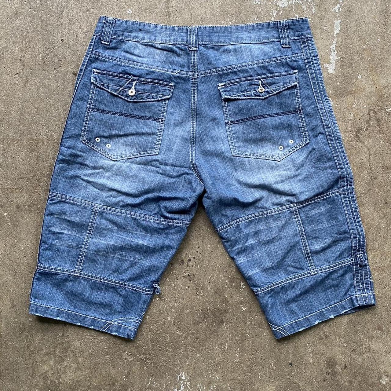 Really Sick 00s Y2k Point Zero Shorts 36 waist... - Depop