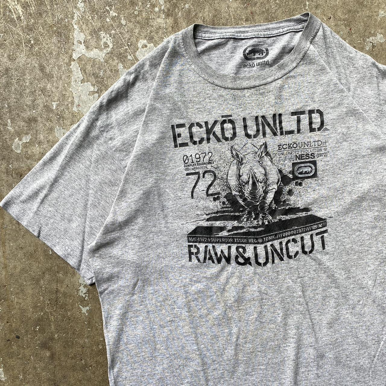 00s Y2k/Hip Hop Ecko Untld Tee Men XL (Model 5’’9... - Depop