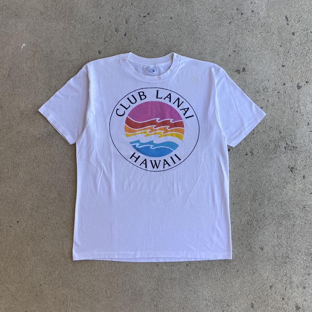 90s Vintage Club Lanai Hawaii Tee Shirt Size Men XL... | Depop