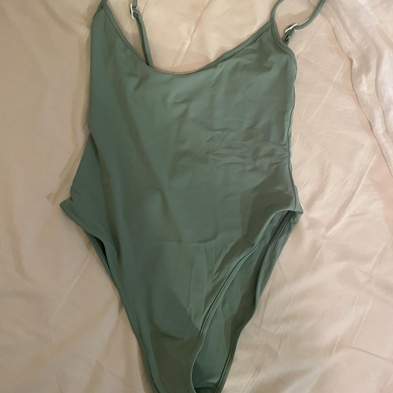 Toast Swim High Hip One Piece Swimsuit -... - Depop