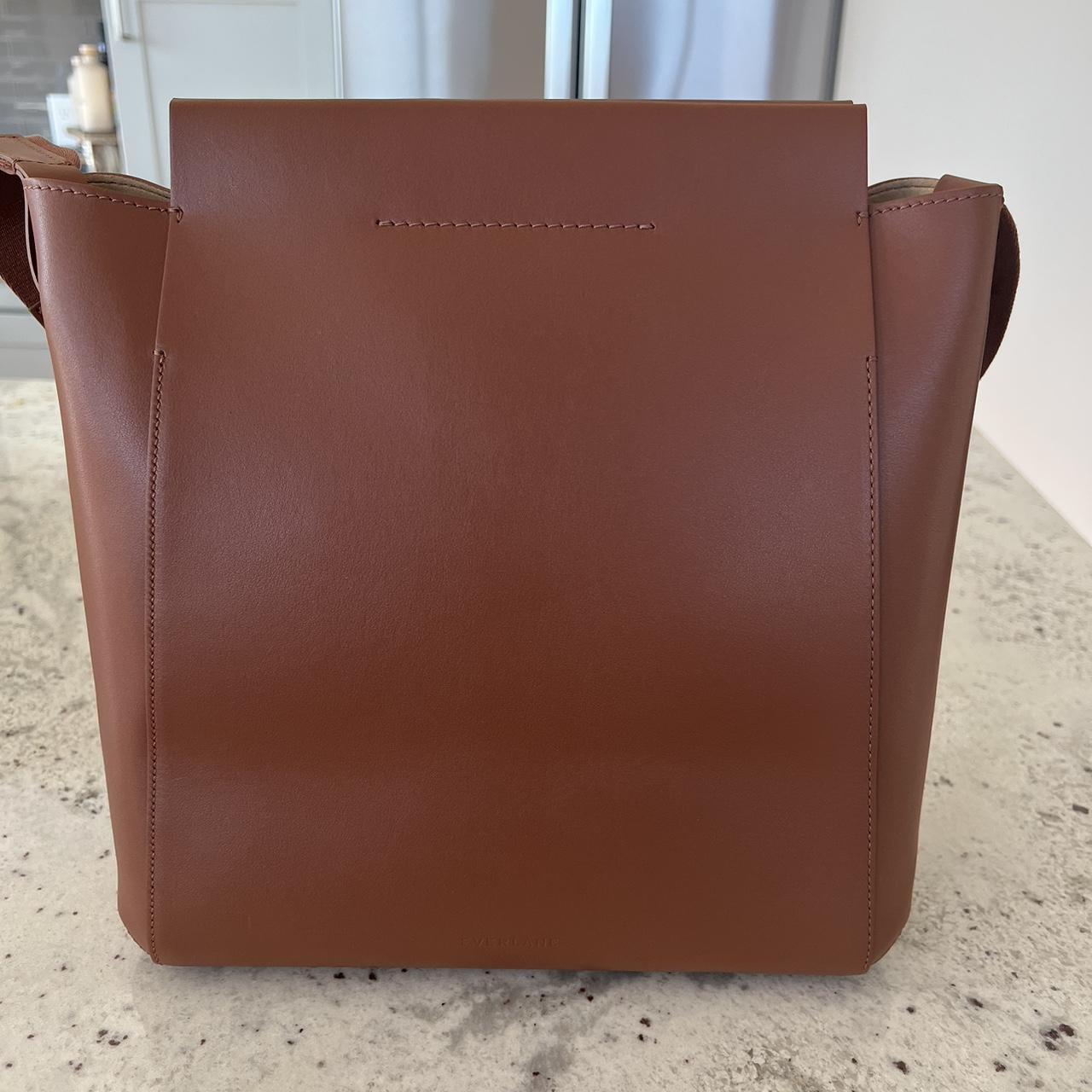 Everlane Form tote bag- cognac One of Everlane’s... - Depop Everlane Form tote bag- cognac One of Everlane’s... - Depop