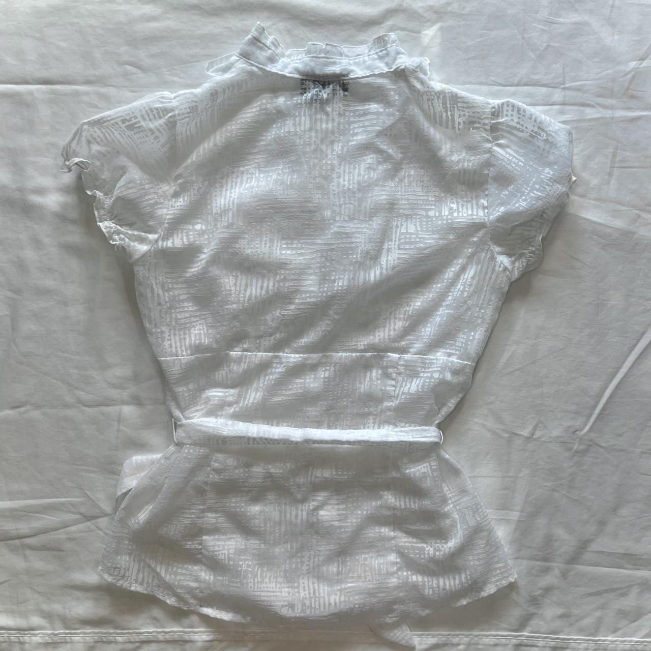 true 2000s gorgeous coquette milkmaid white puff... - Depop