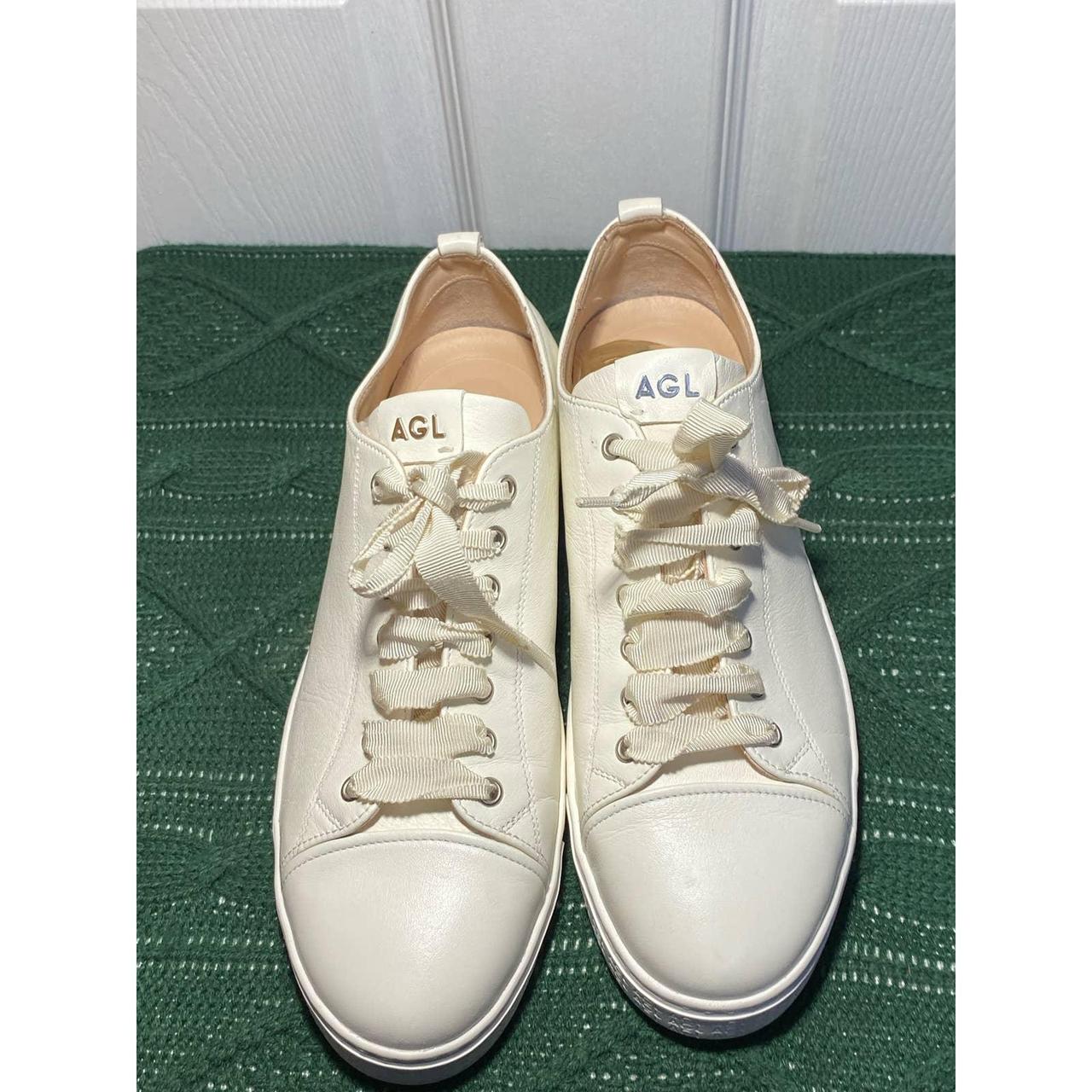 Brand: AGL Style: Anna Size: 40 1/2 Color: cream... - Depop