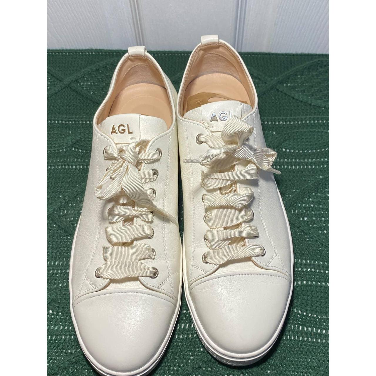 Brand: AGL Style: Anna Size: 40 1/2 Color: cream... - Depop