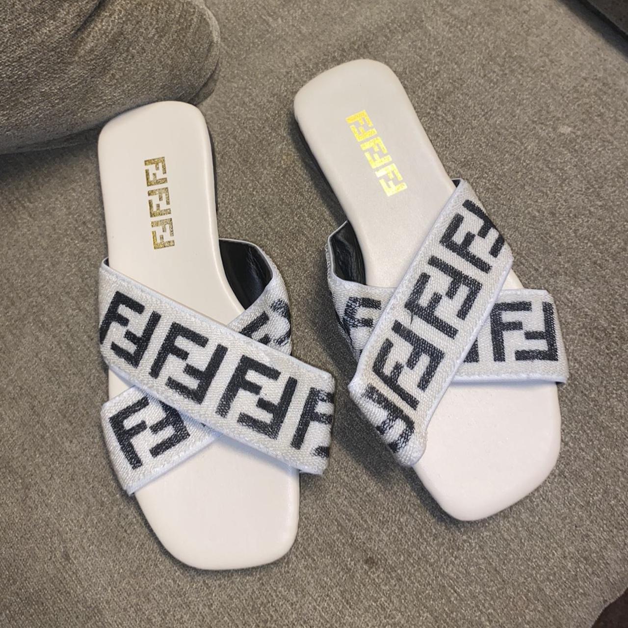Fendi Slides Size 6 And 7 Available - Depop
