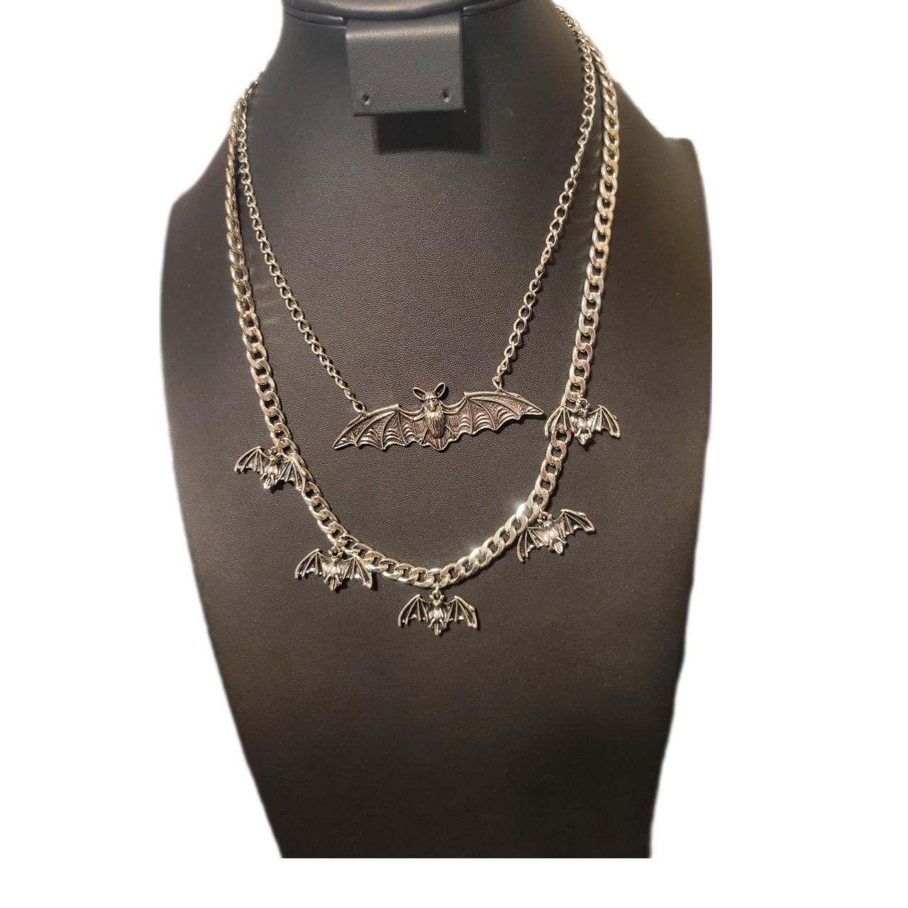 Bat chain necklace Never been worn This is ONE... - Depop