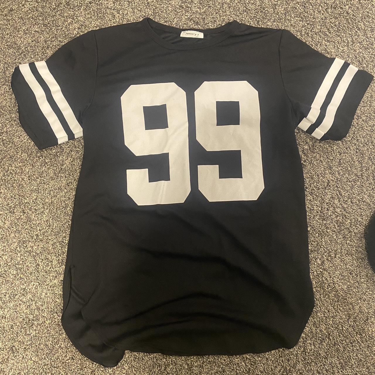 99 hustle jersey Boutique brand fits oversized... - Depop