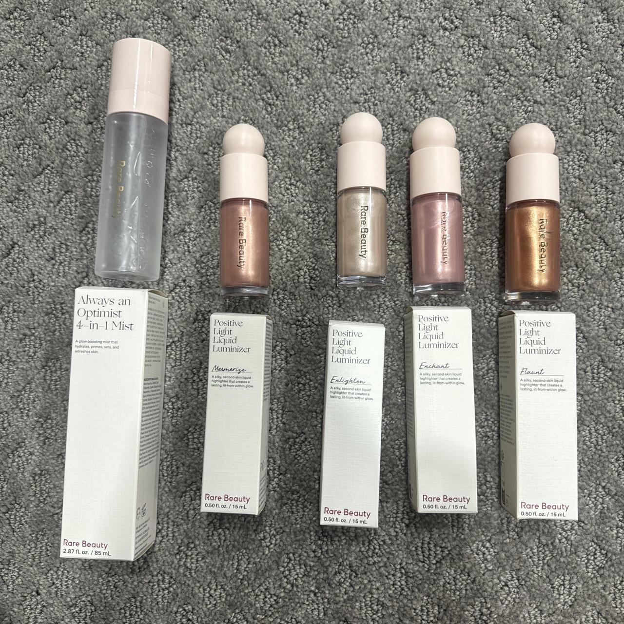 Rare beauty 6 piece bundle! The bag and makeup are... - Depop