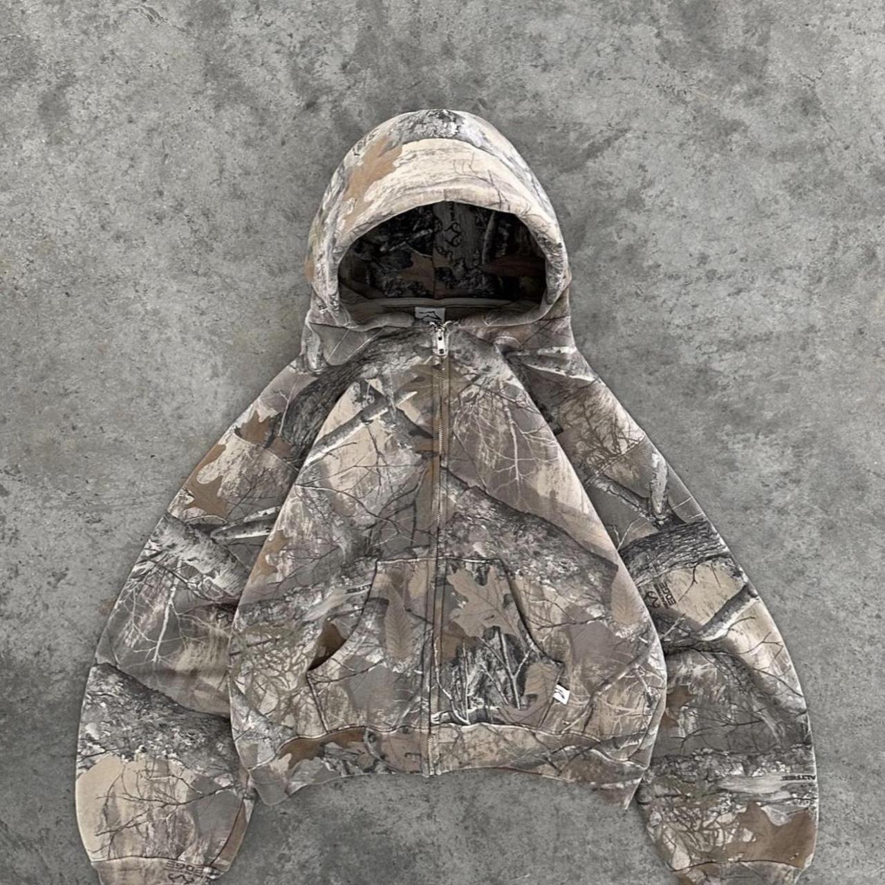 SOLD OUT Akimbo Club zip up hoodie Real Tree Camo... - Depop
