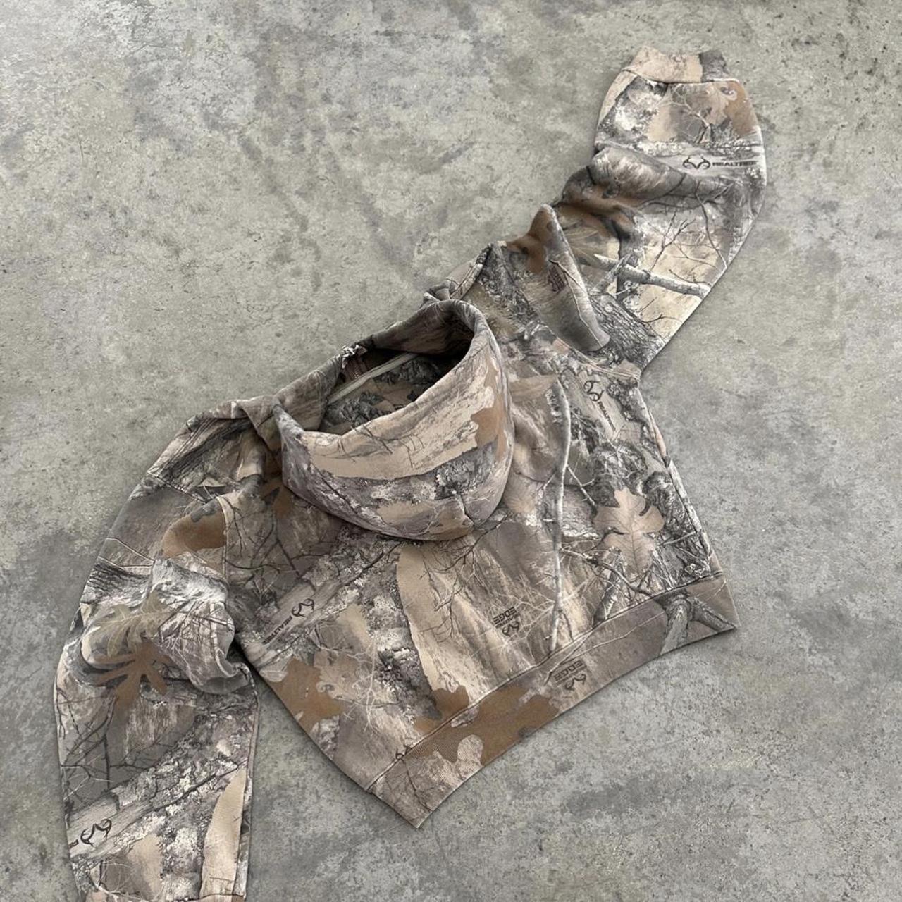 SOLD OUT Akimbo Club zip up hoodie Real Tree Camo... - Depop