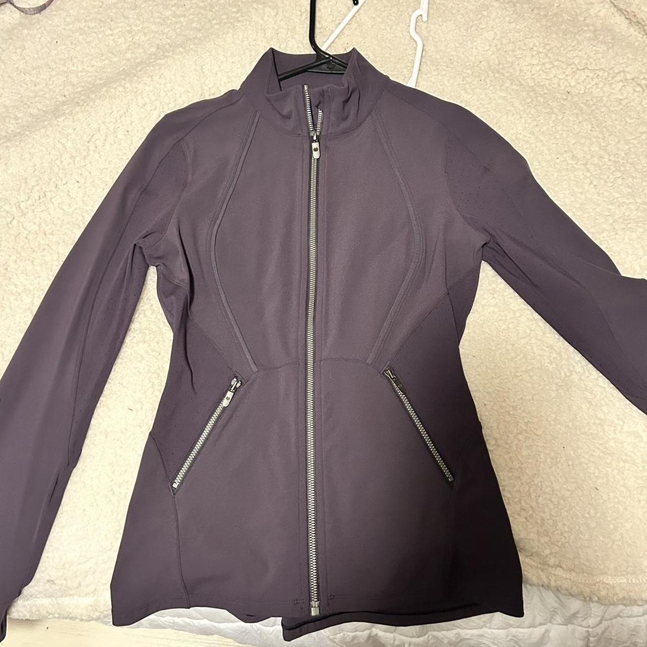 Dark purple Lululemon define jacket - Depop