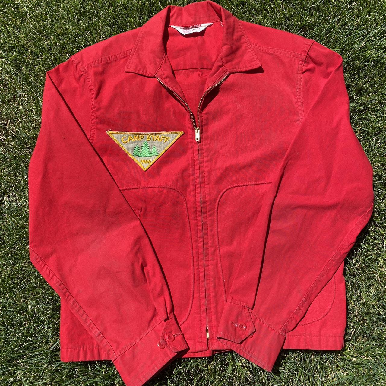 Boy Scouts of America 1950’s Red Camp Counselor... - Depop
