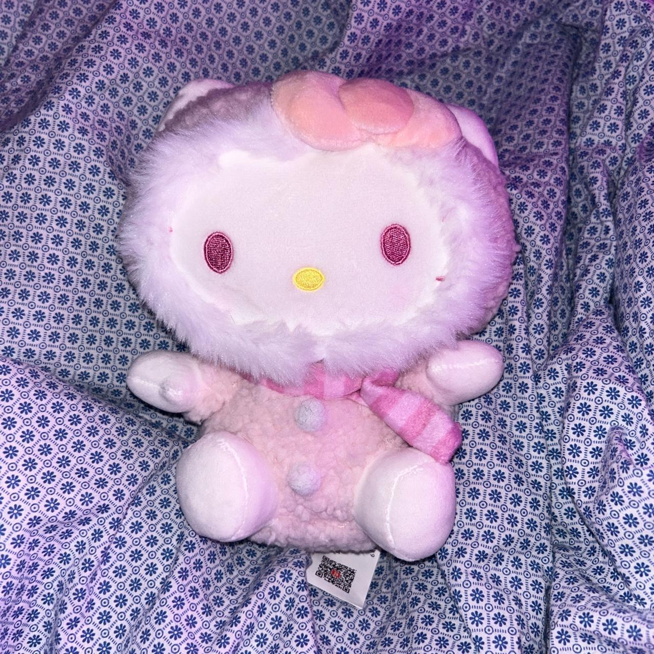 Small winter hello kitty plush - Depop