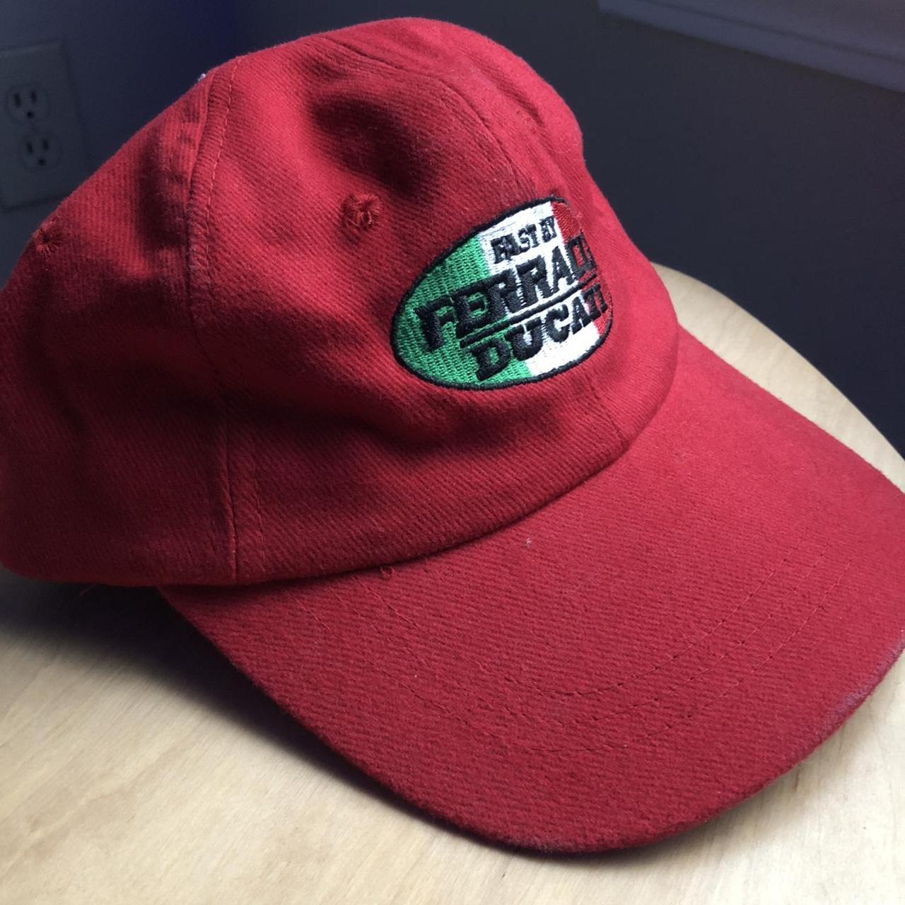 Vintage Fast by Ferracci Ducati hat in excellent... - Depop