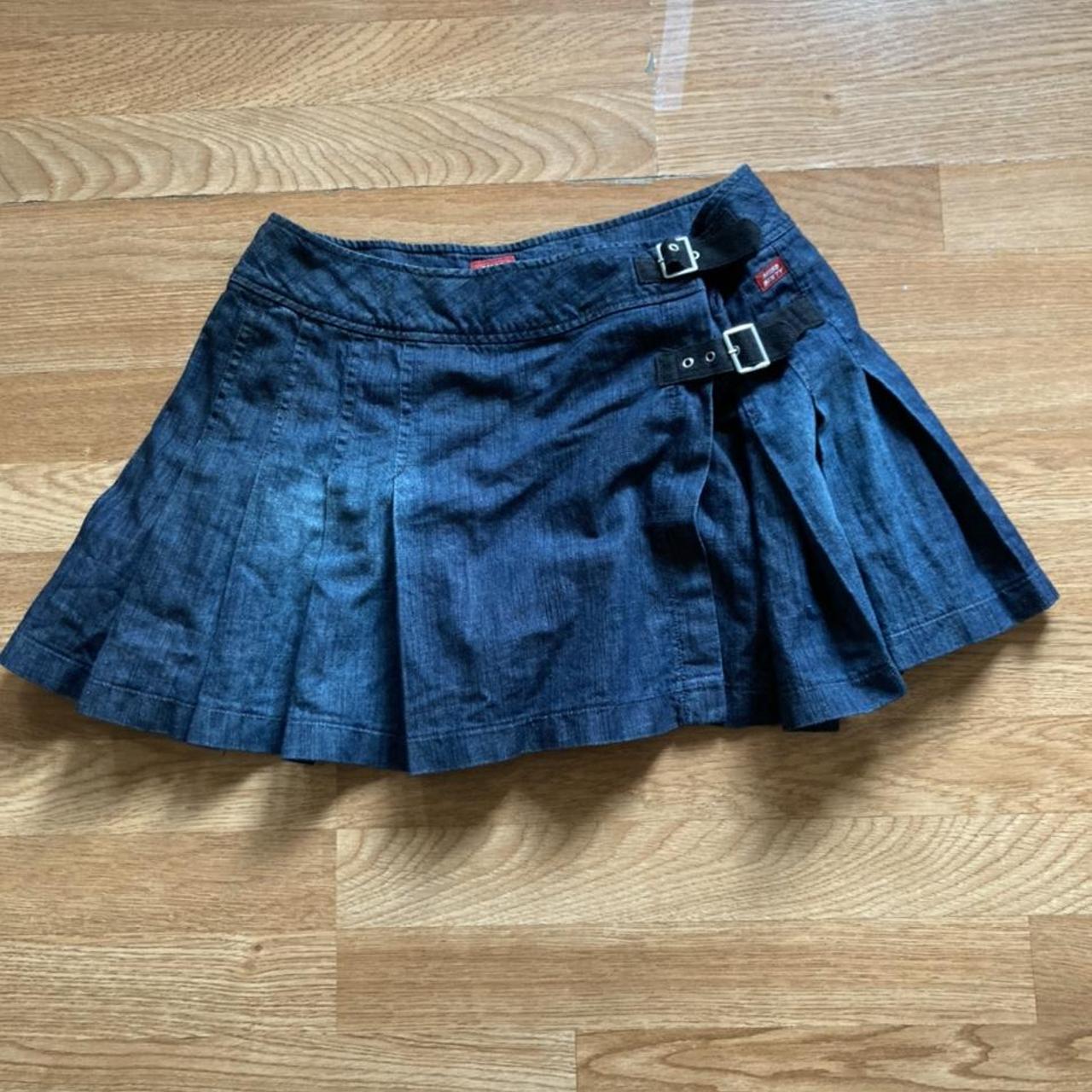 Miss Sixty Vintage Denim Skirt Retails For 100 Depop