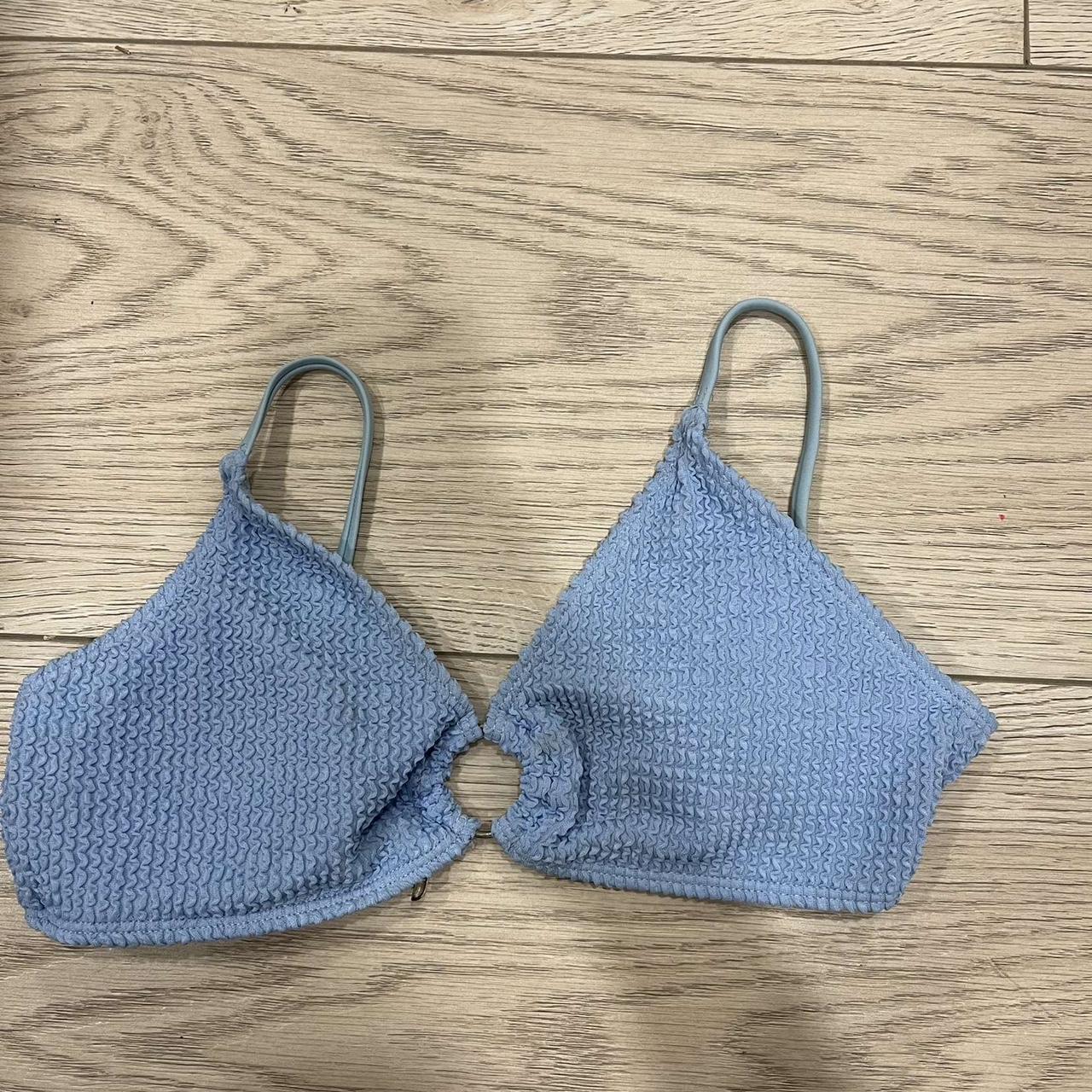medium light blue swimsuit - Depop
