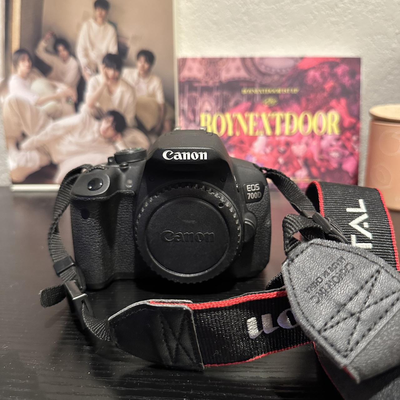 My old Canon Camera with the Lens, Battery, and Charger - Depop