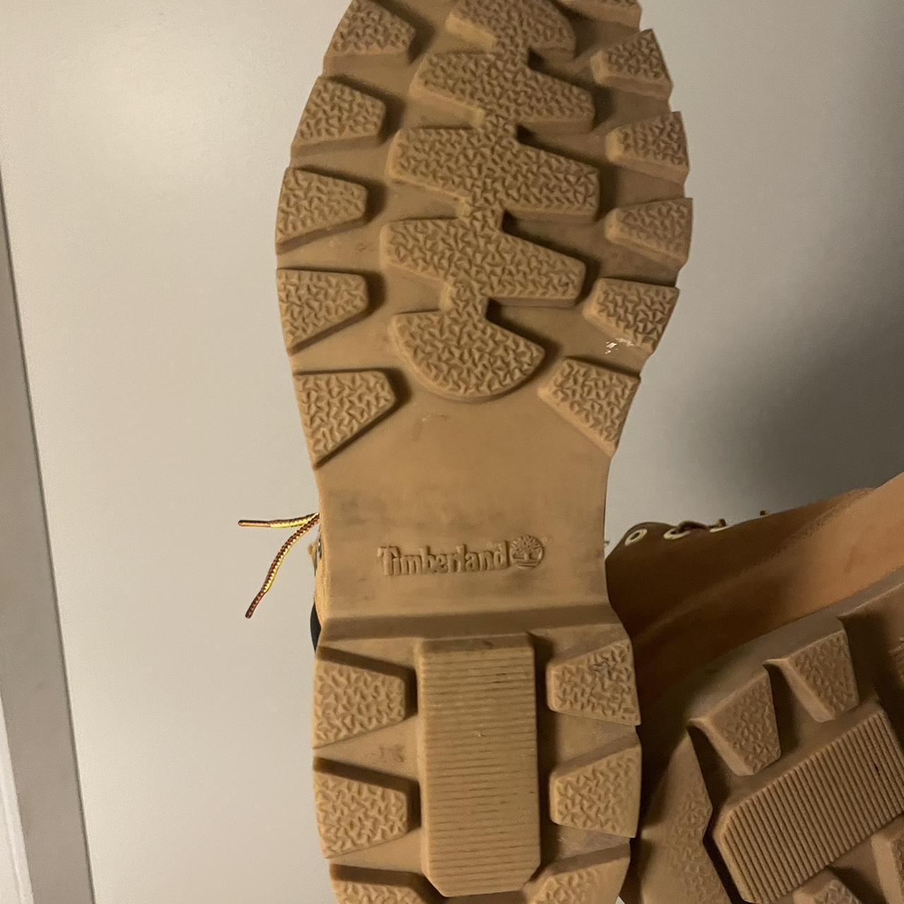 Timberland brown single sole jawns. Can literally... - Depop