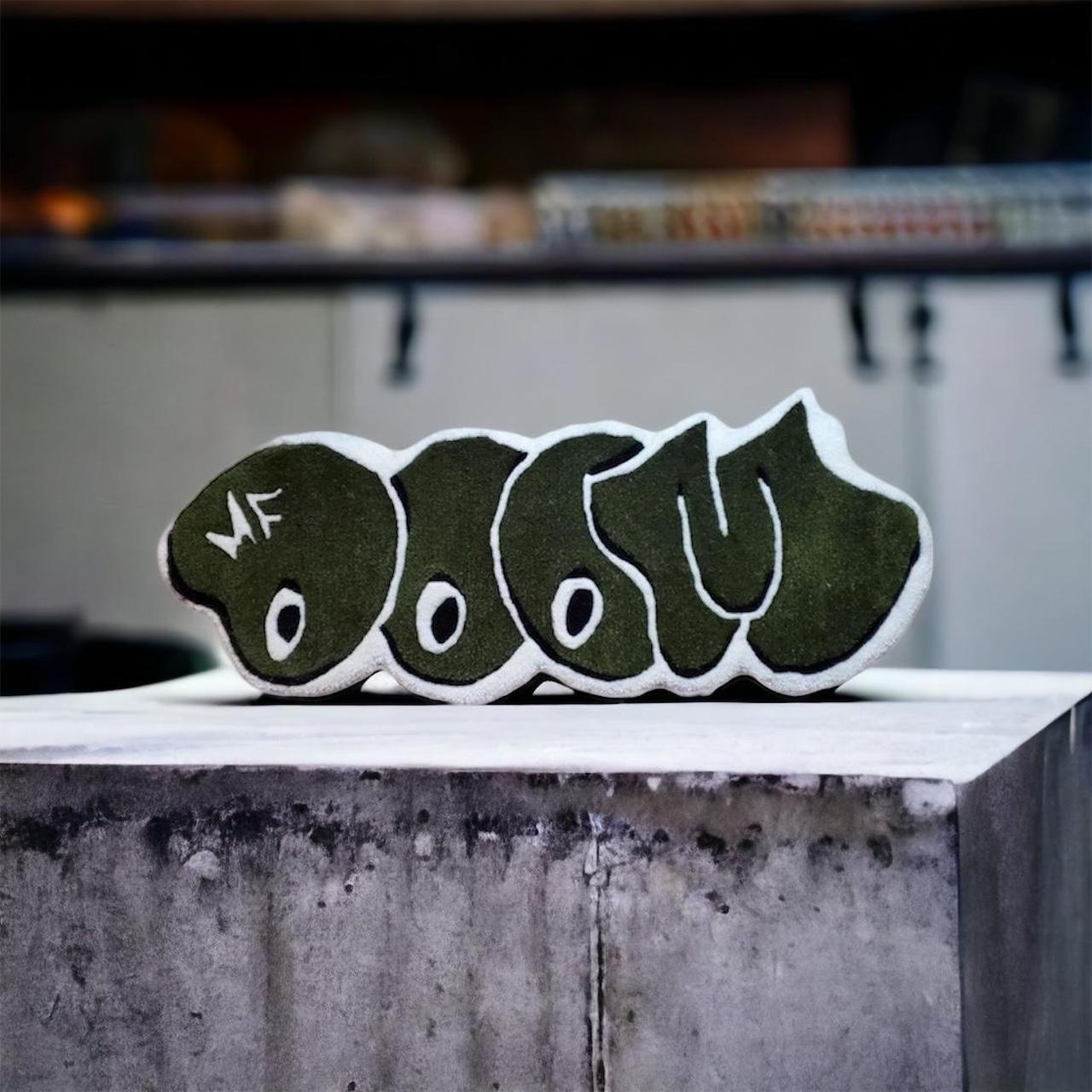 MF Doom “DOOM” Hand Tufted Rug (24x48) - Depop