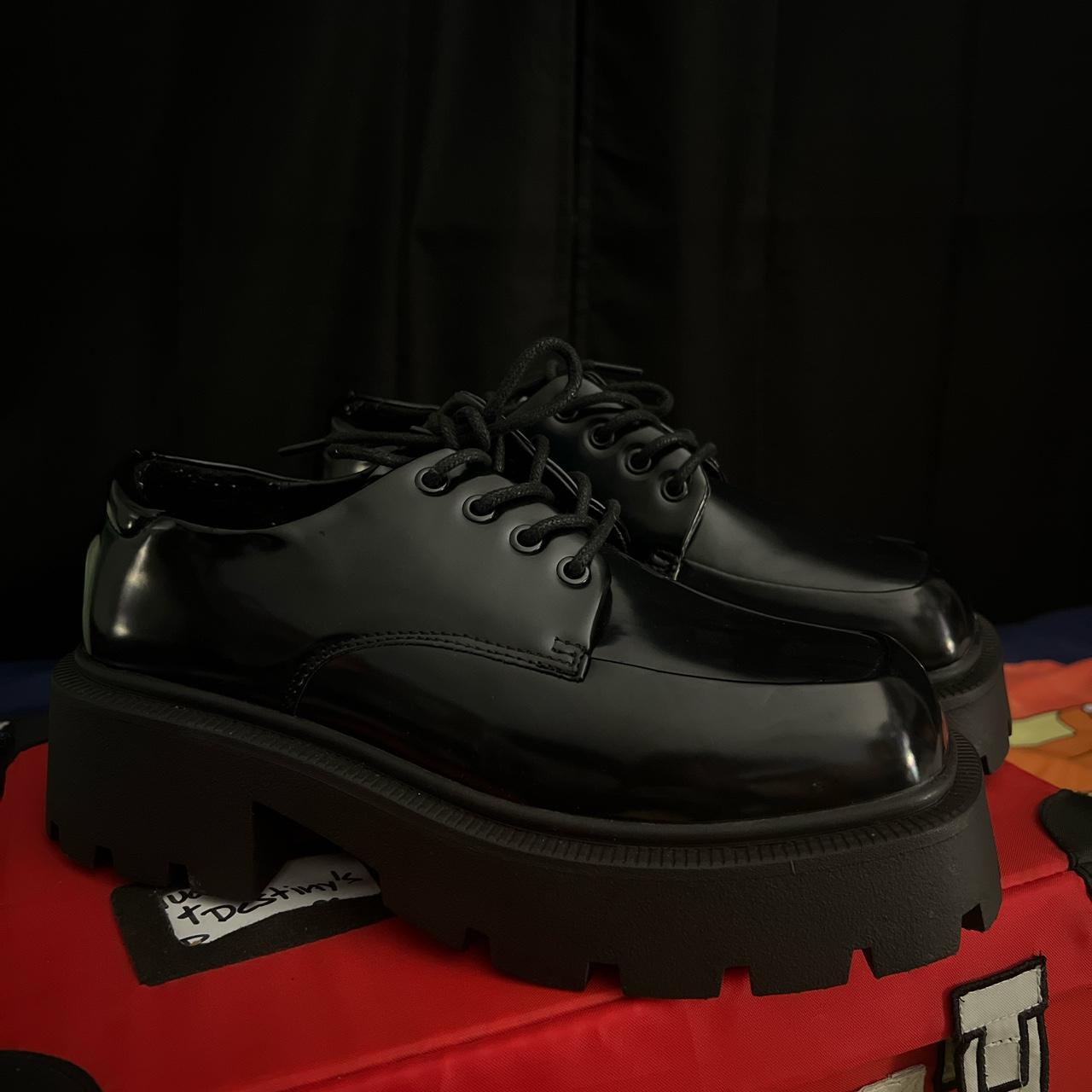 chunky platform shoes from asos!! size 9 men,... - Depop